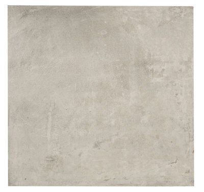 Cementina Grey Matt Stone effect Porcelain Wall & floor Tile, (L)600mm (W)600mm | DIY at B&Q