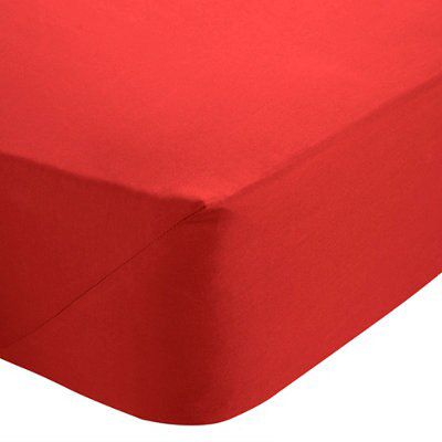 Chartwell Red King Fitted sheet