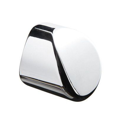 Cheshire Mouldings Axxys® Round Chrome effect Metal Handrail end cap (L ...