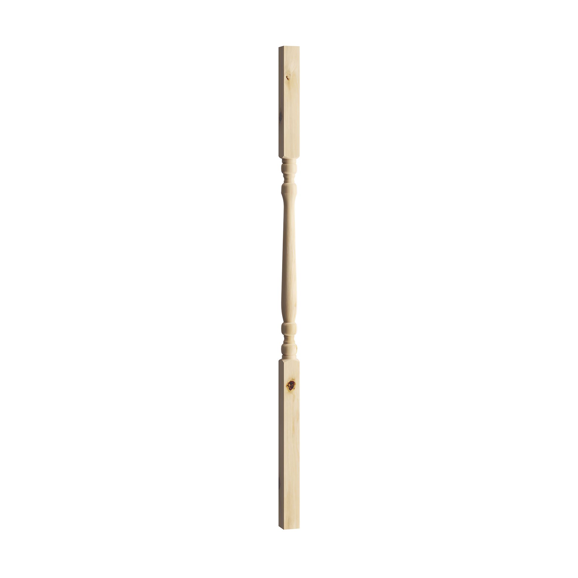 Cheshire Mouldings Colonial Natural Pine Spindle (H)900mm (W)32mm