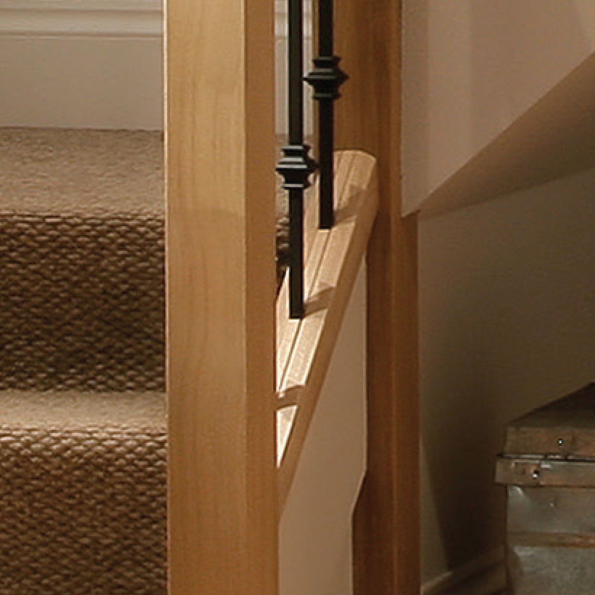 Cheshire Mouldings Iron Oak Baserail (W)63mm | DIY at B&Q