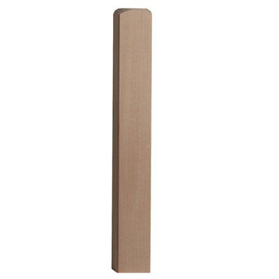 Cheshire Mouldings Traditional Hemlock Newel base (H)510mm (W)82mm