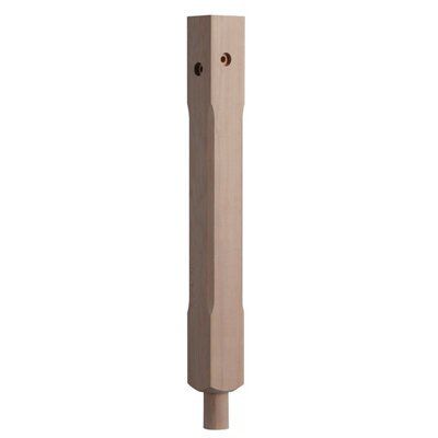 Cheshire Mouldings Traditional Hemlock Stop chamfer corner newel post ...