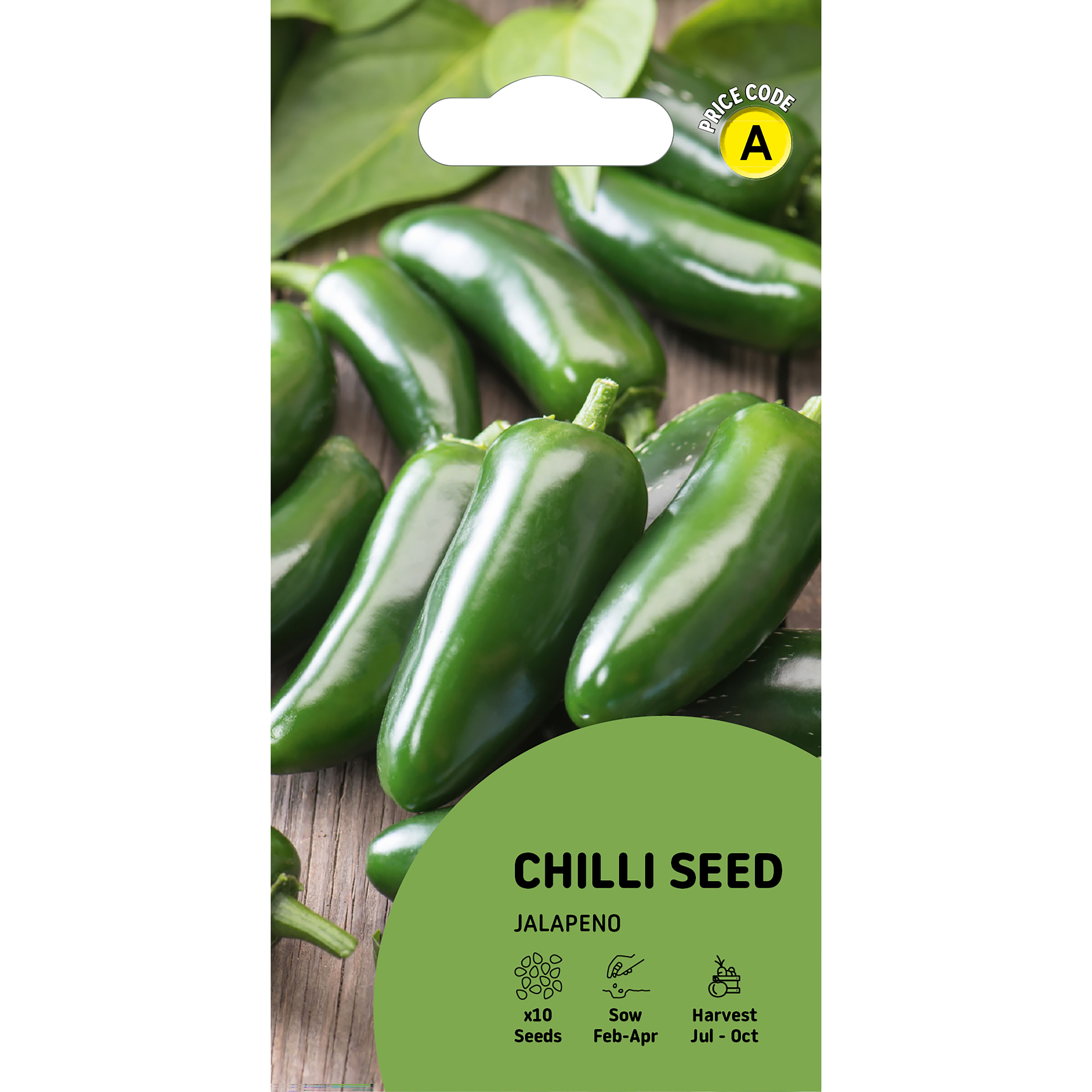 Chilli 'Jalapeno' Vegetable Seeds