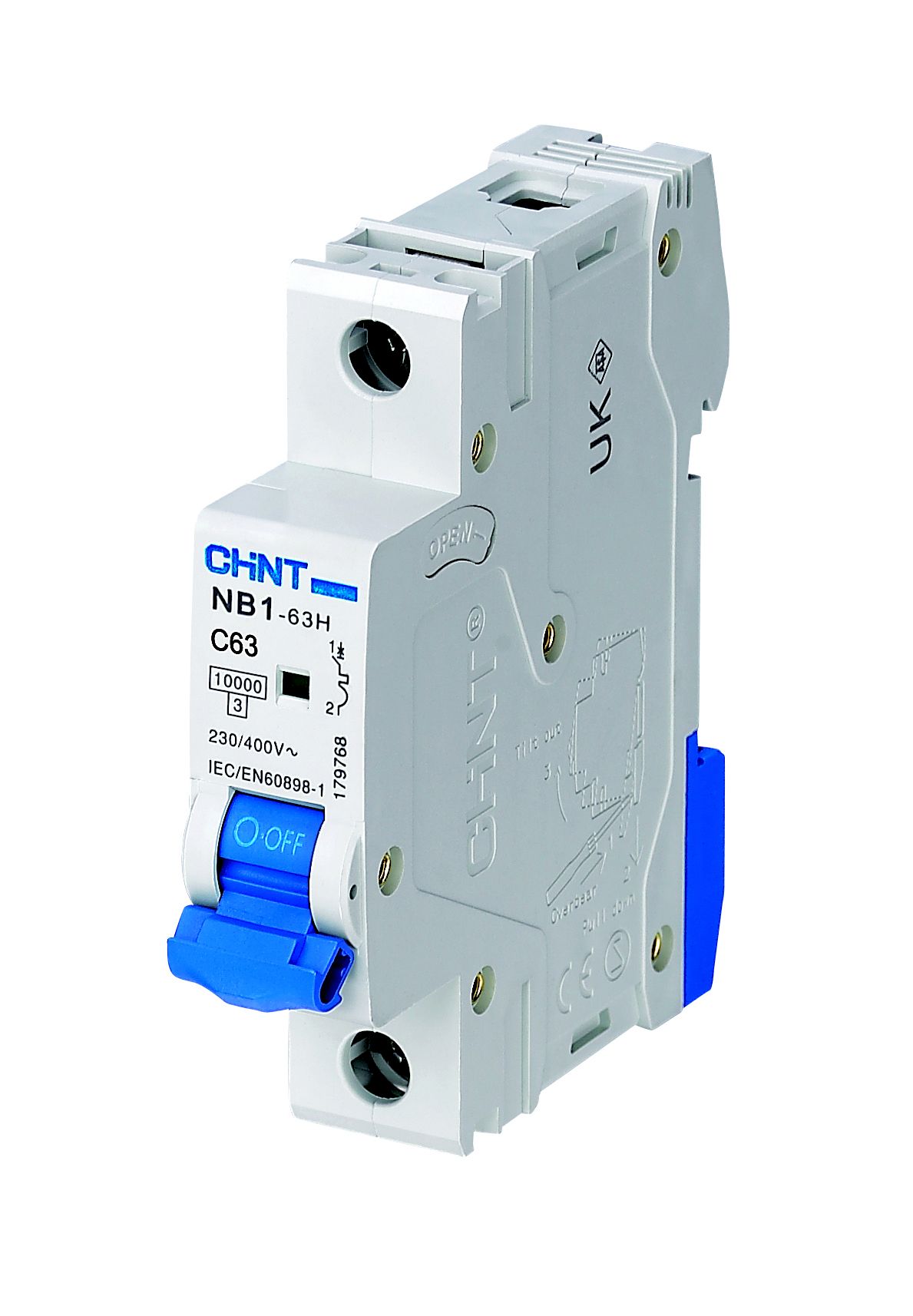 Chint 63A Miniature circuit breaker | DIY at B&Q