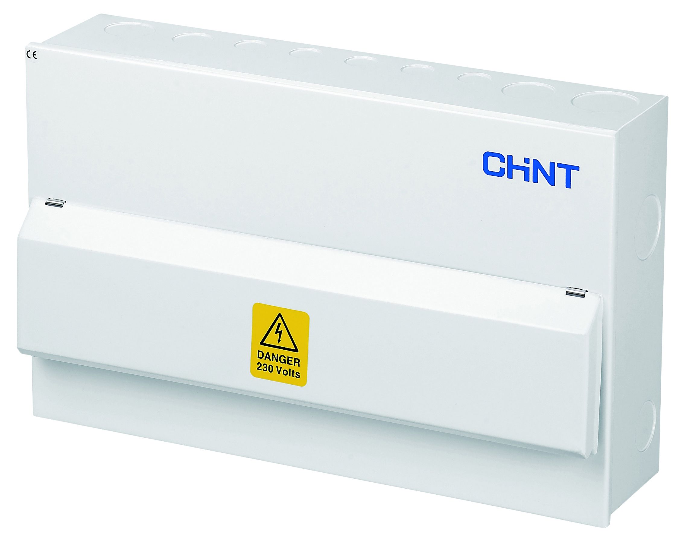 Chint Dual RCD Consumer unit with 100A mains switch
