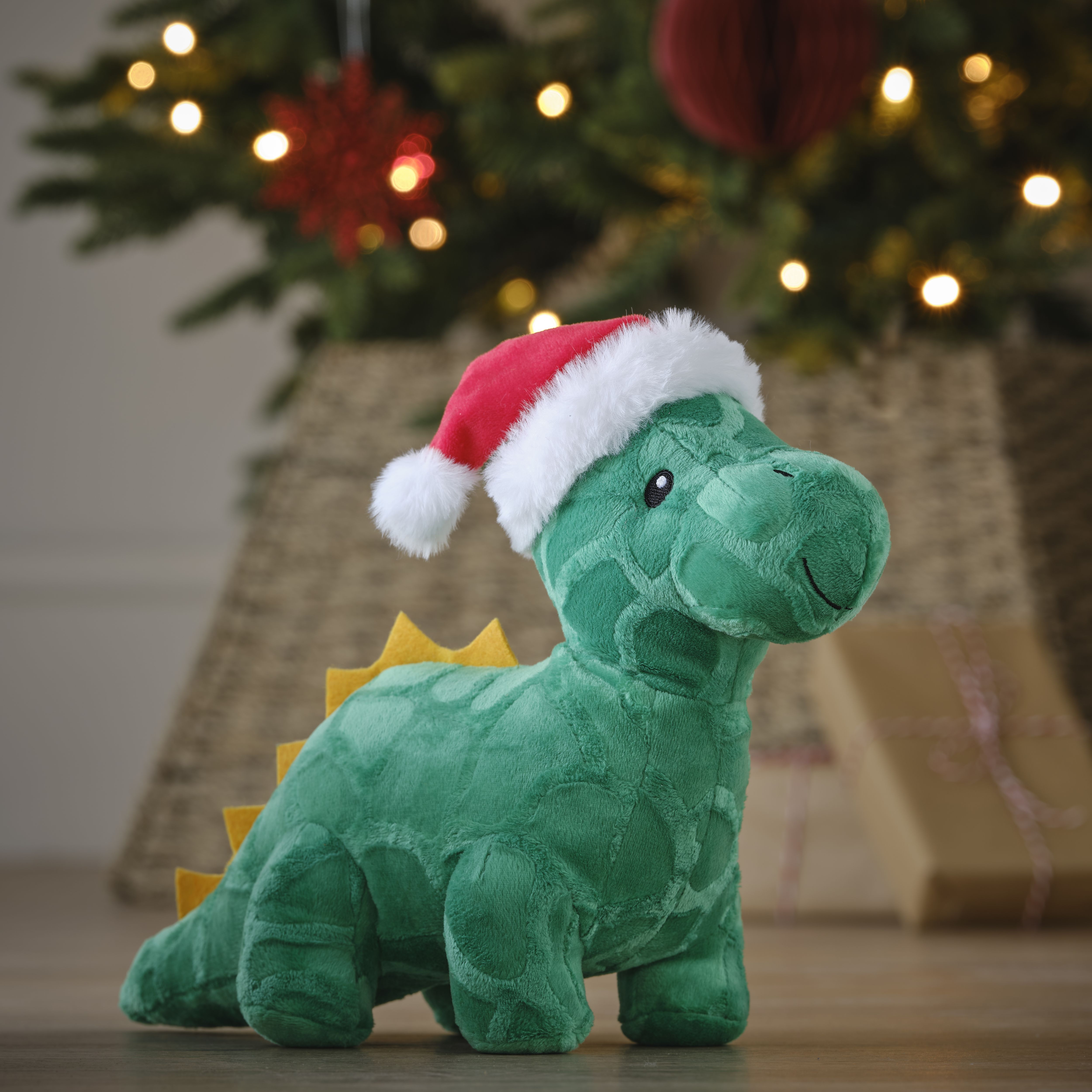 Christmas Dinosaur Plush toy | DIY at B&Q