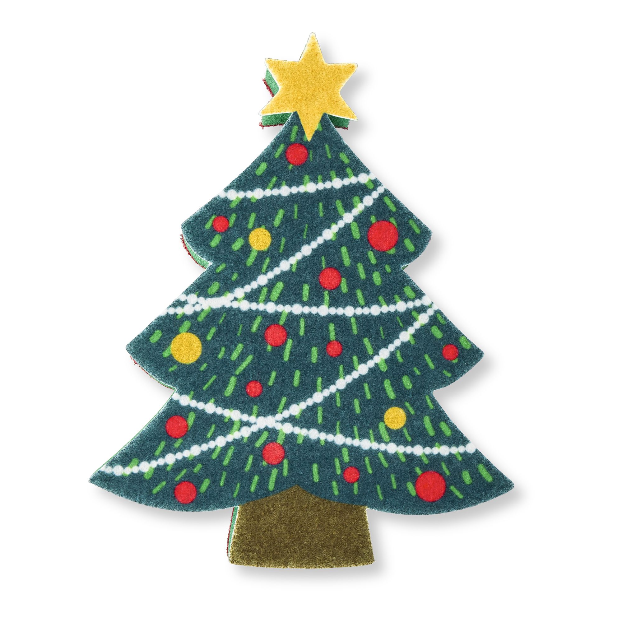 Christmas Sponge, Set of 2