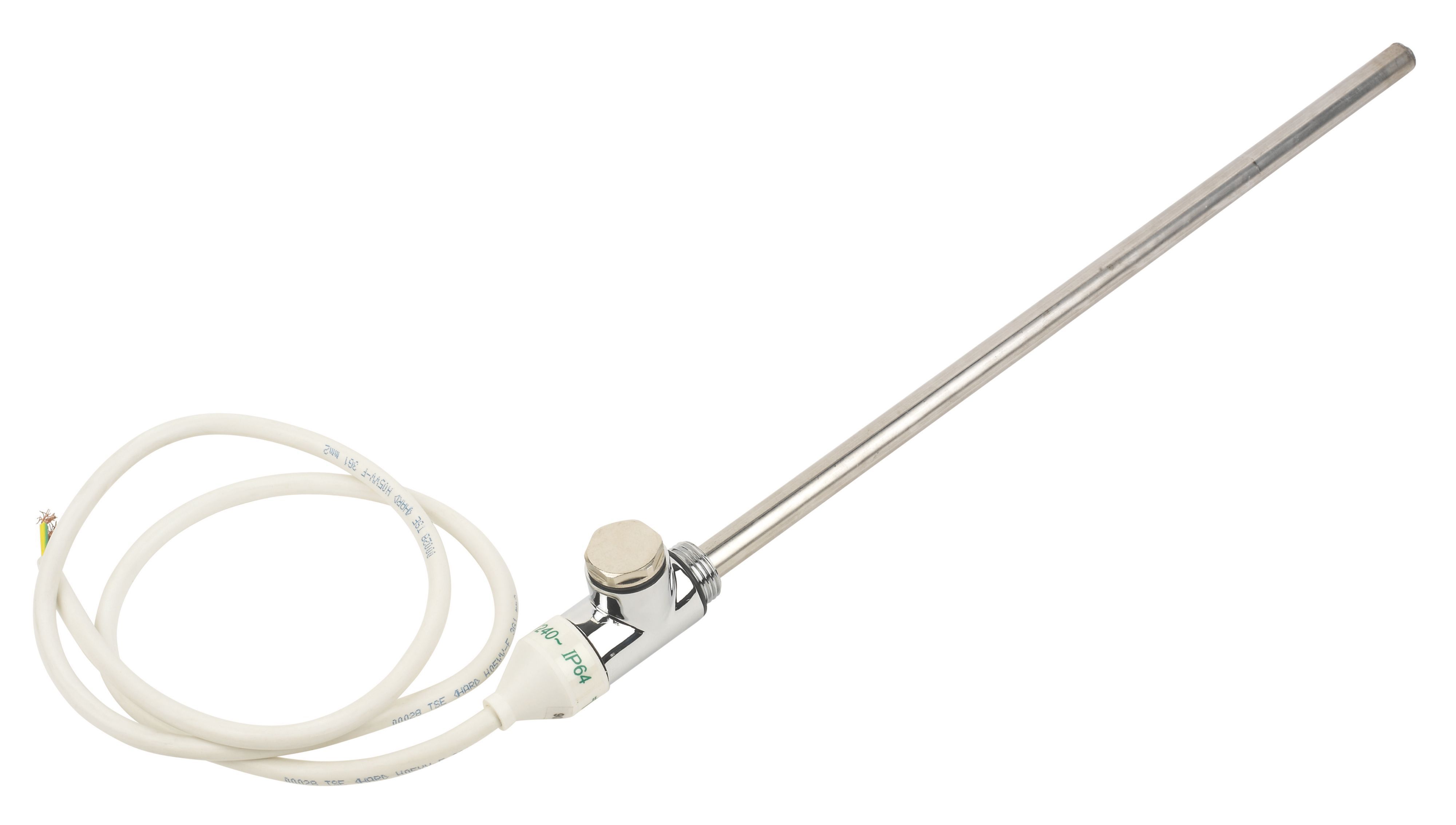 Chrome effect 400W Towel radiator Heating element | DIY at B&Q