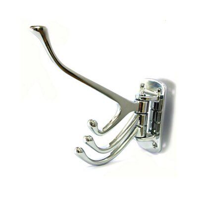 Chrome effect Coat & hat Hook | DIY at B&Q