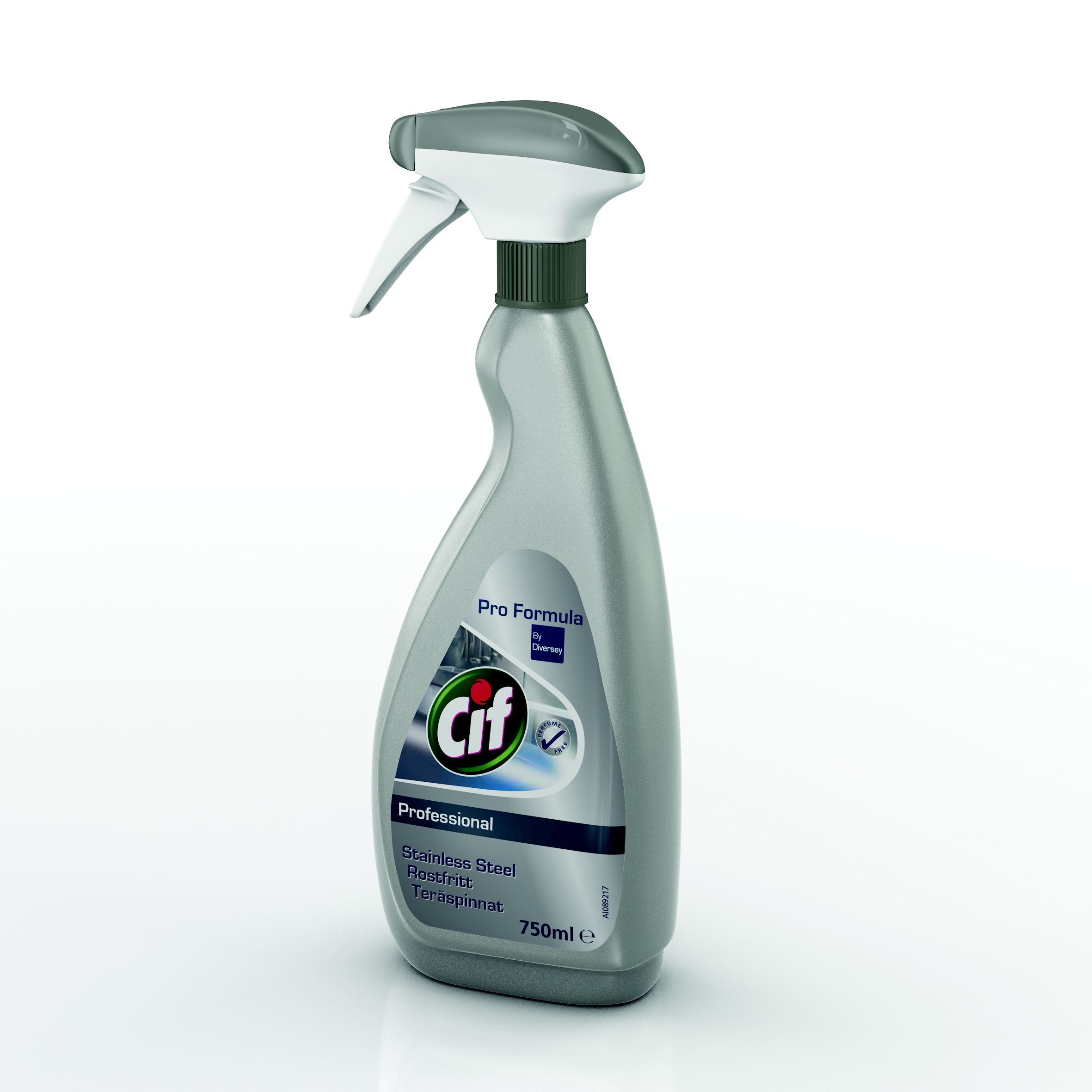 Cif Professional unscented Stainless steel Cleaner, 750ml Trigger spray ...