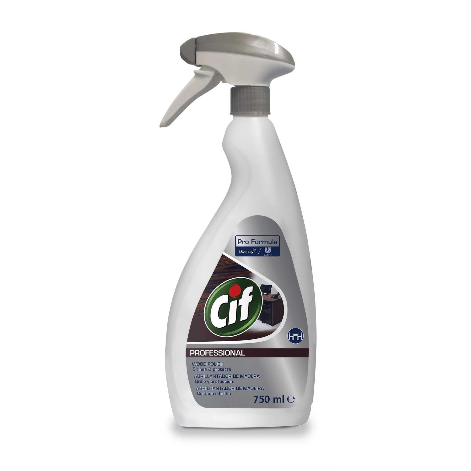 Cif Professional Wood Wood polish, 750ml Trigger spray bottle | DIY at B&Q