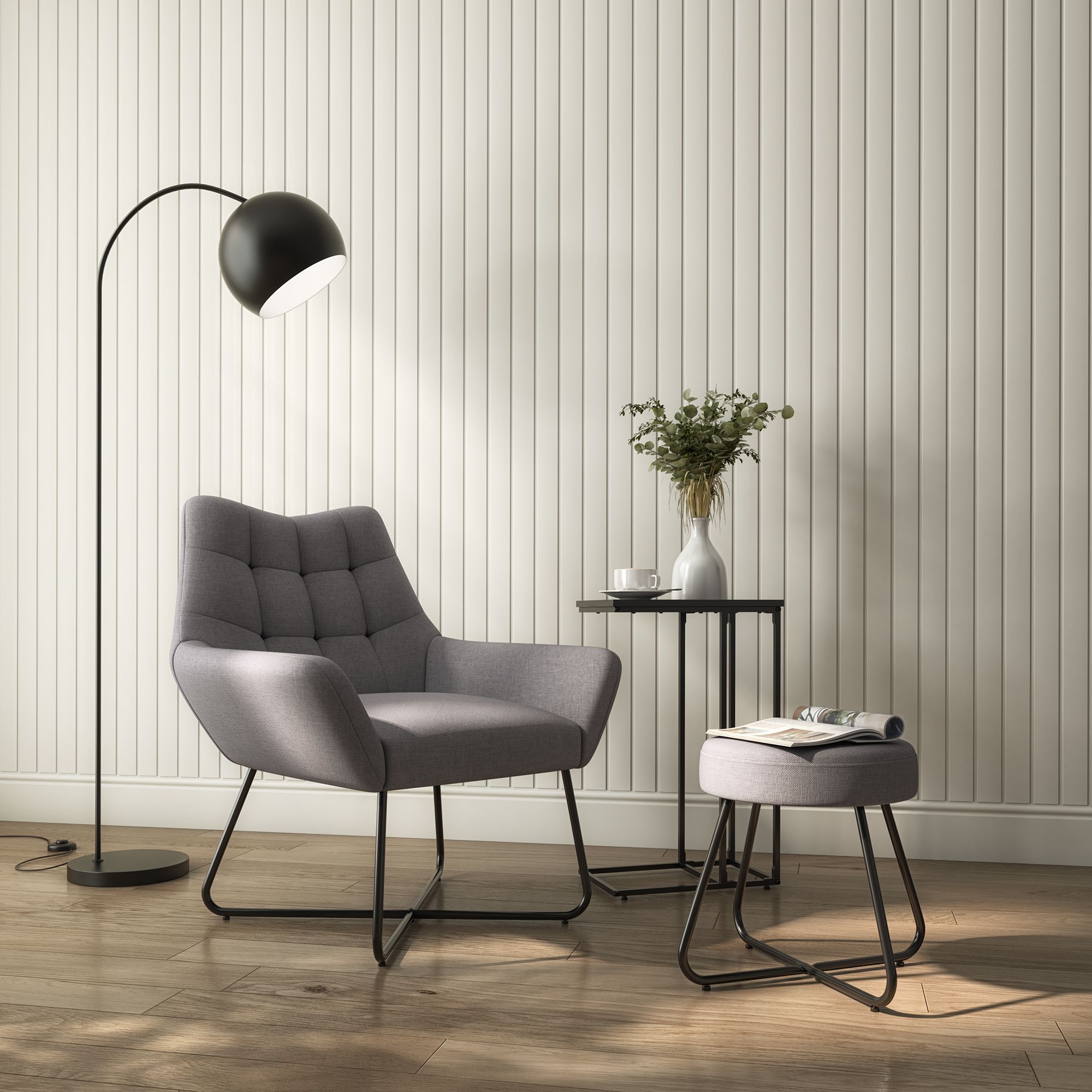 Cladding Pre-cut panel (L)2400mm (W)146mm (T)9mm