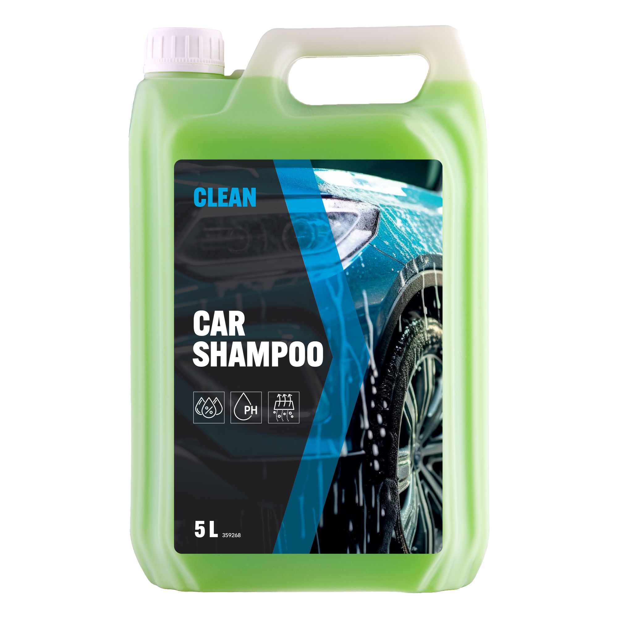 Clean Car shampoo, 5L Bottle