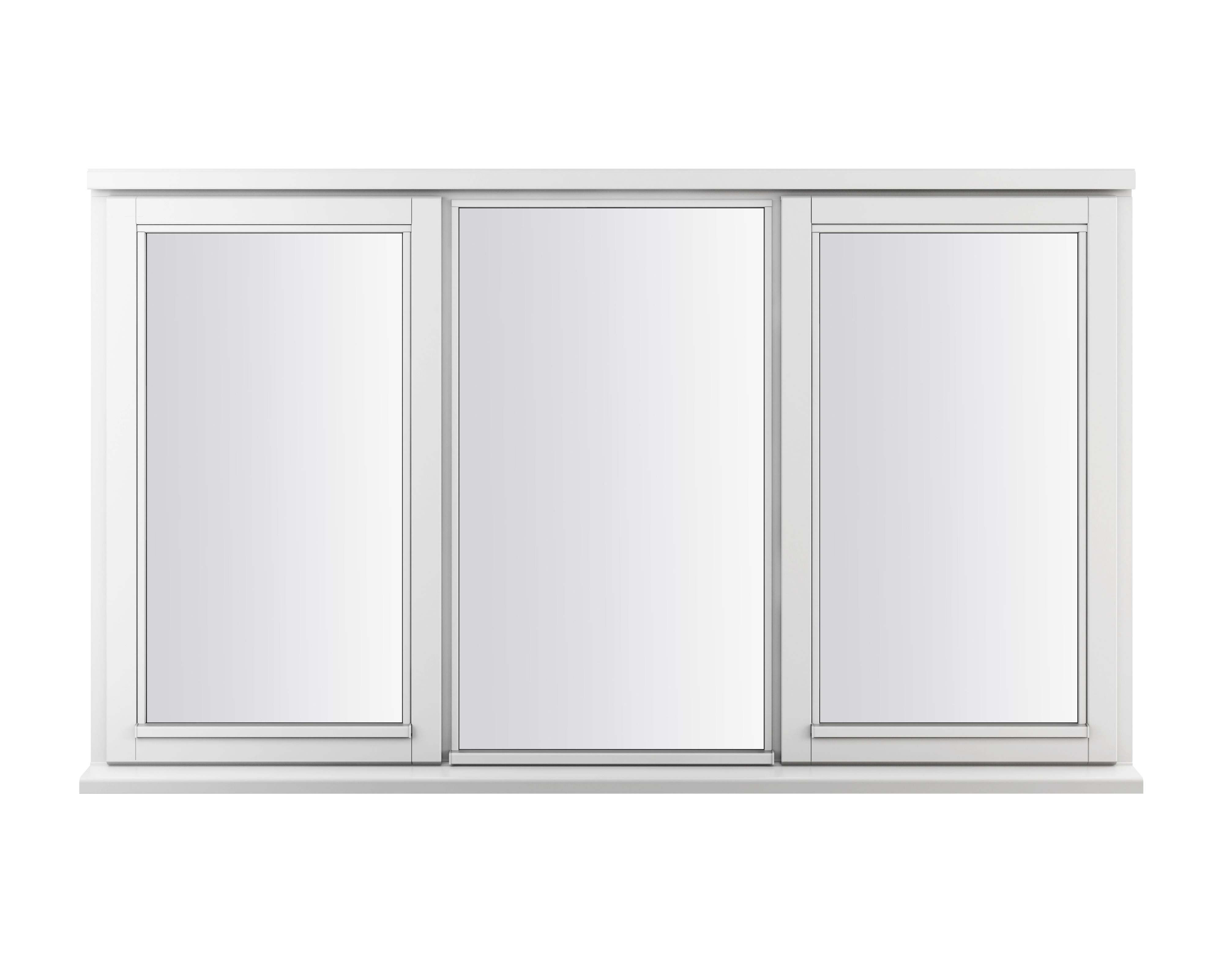 Clear Double glazed White Window, (H)895mm (W)1765mm | DIY at B&Q