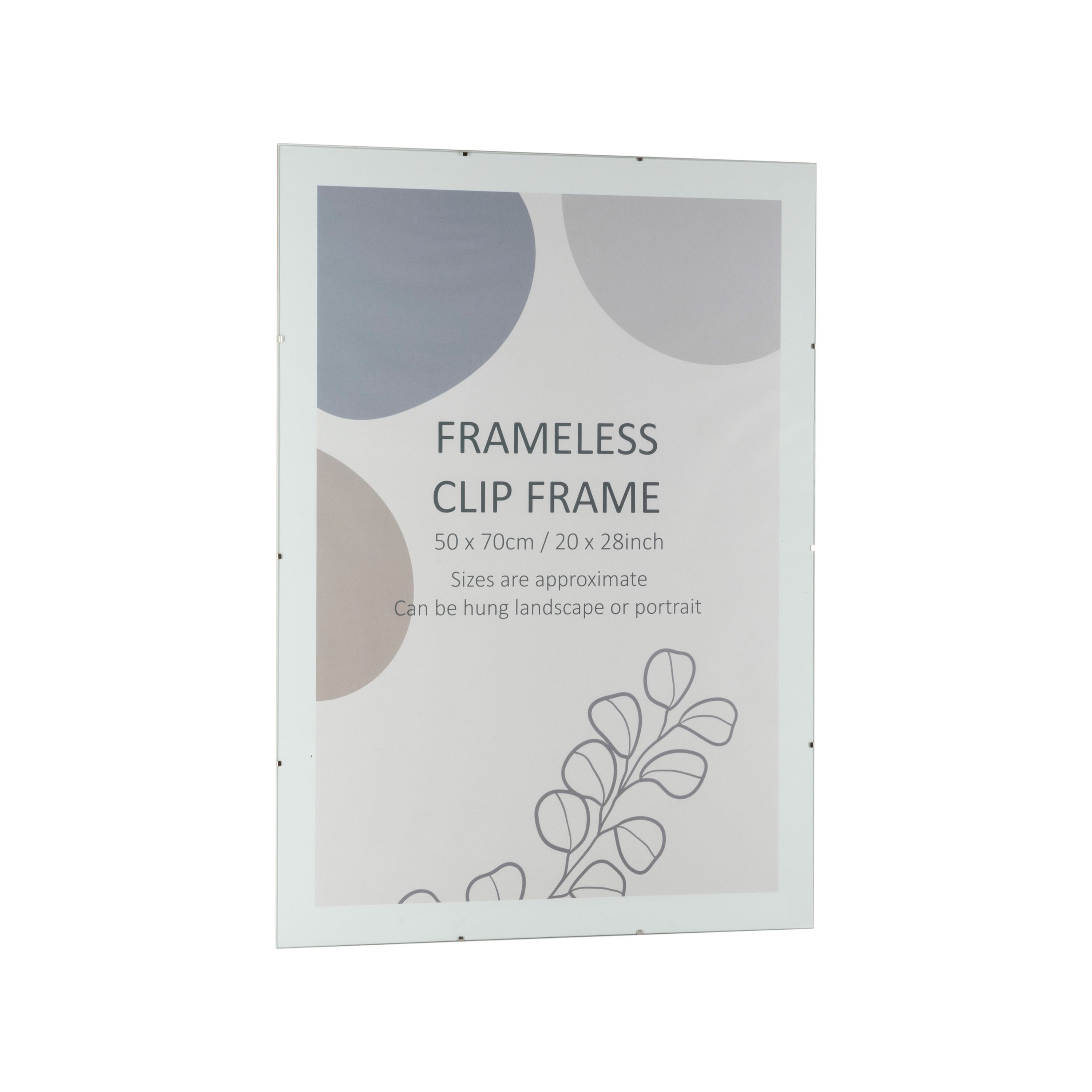 Clear picture frames store