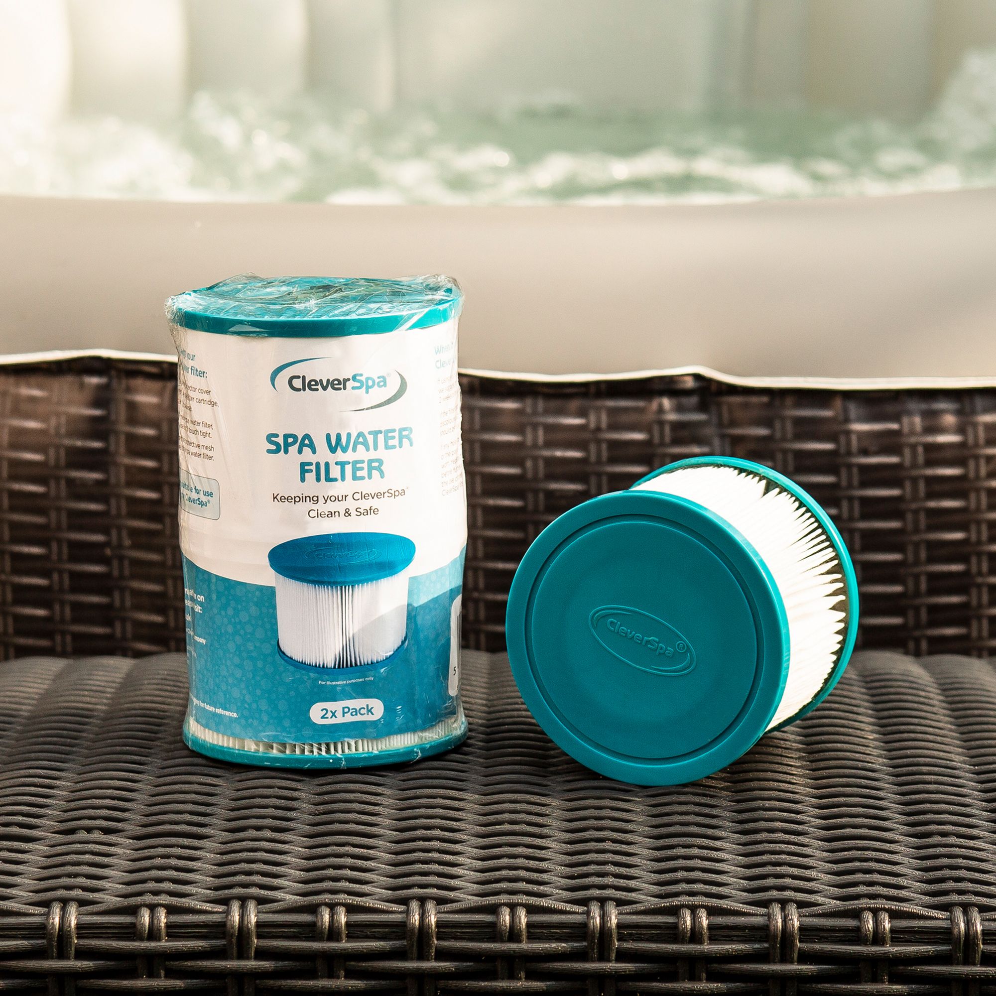 CleverSpa Hot tub Spa filter, Pack of 2