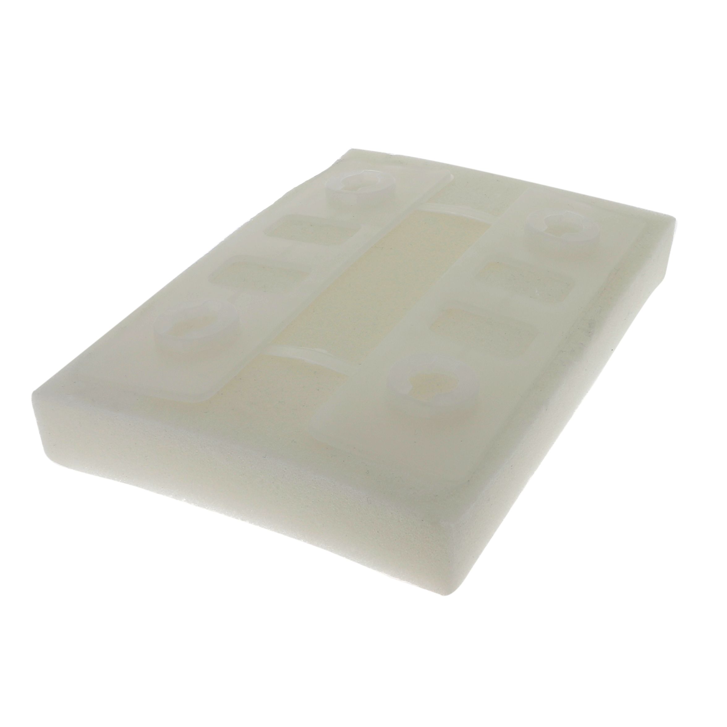 Clipped White Sponge mop refill, (W)195mm