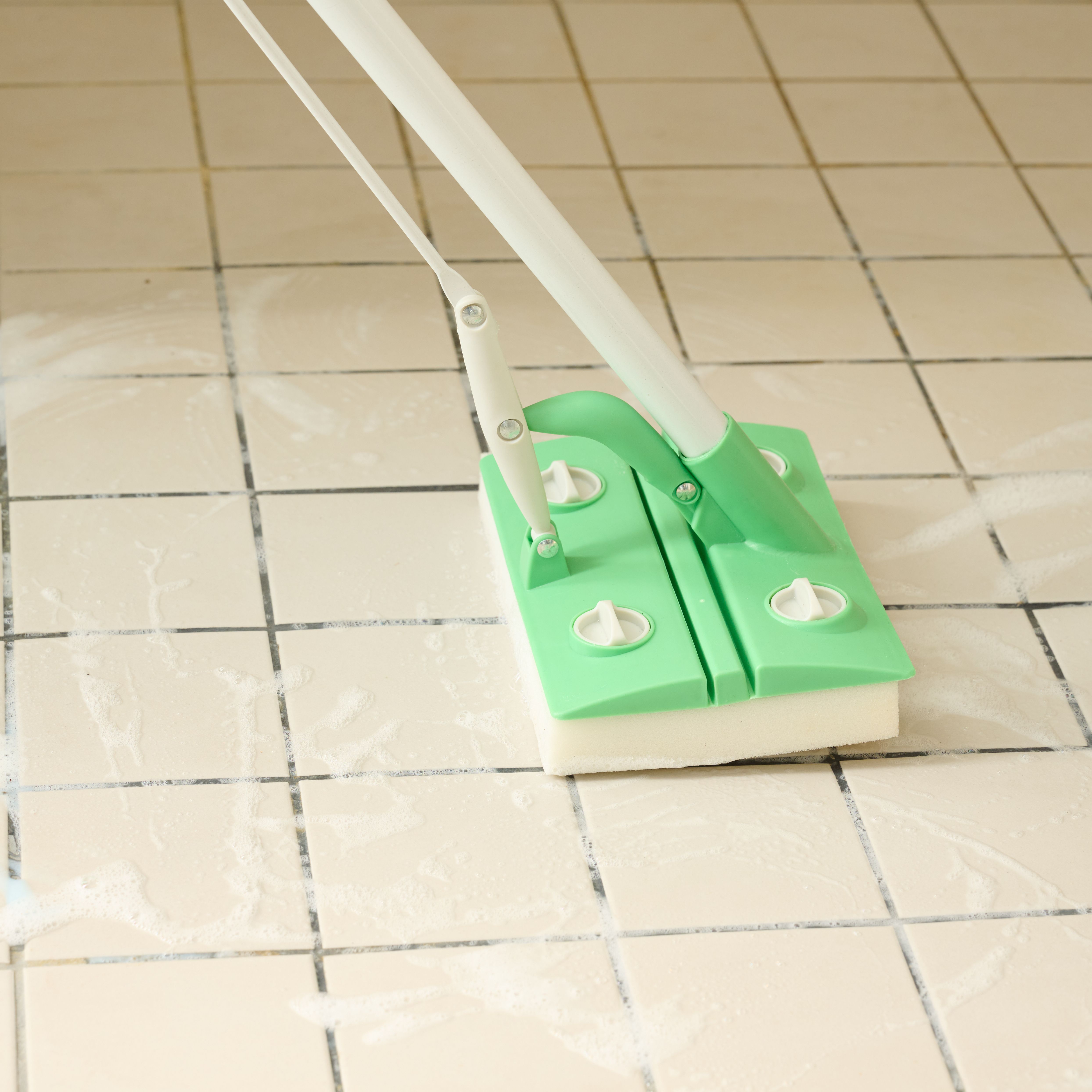 Clipped White Sponge mop refill, (W)195mm