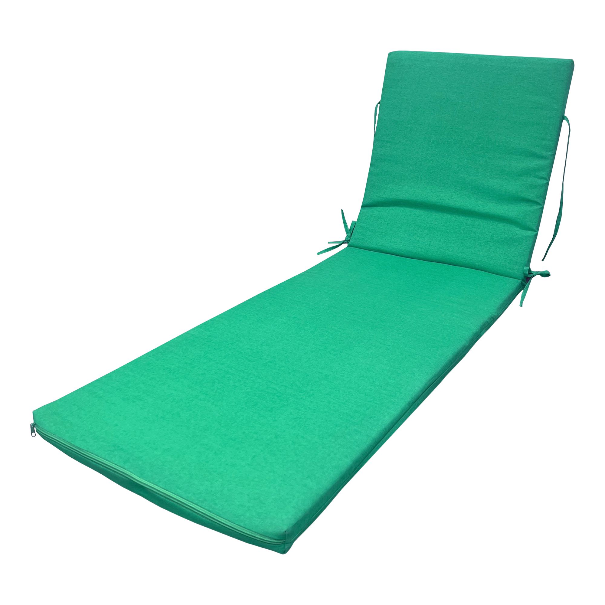 Coco Grayed Jade Outdoor Sunlounger Cushion L 185cm
