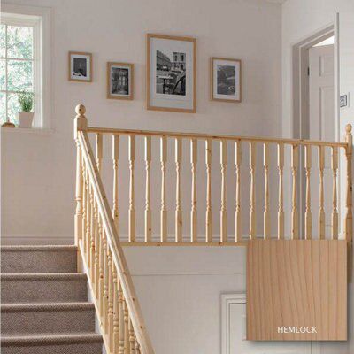 Colonial Hemlock Landing project kit | DIY at B&Q