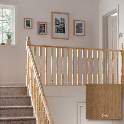 Colonial Oak Landing project kit | DIY at B&Q