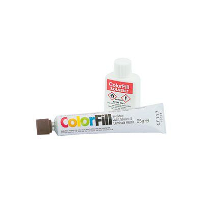 Colorfill Mountain timber Worktop Sealant & repairer, 20ml