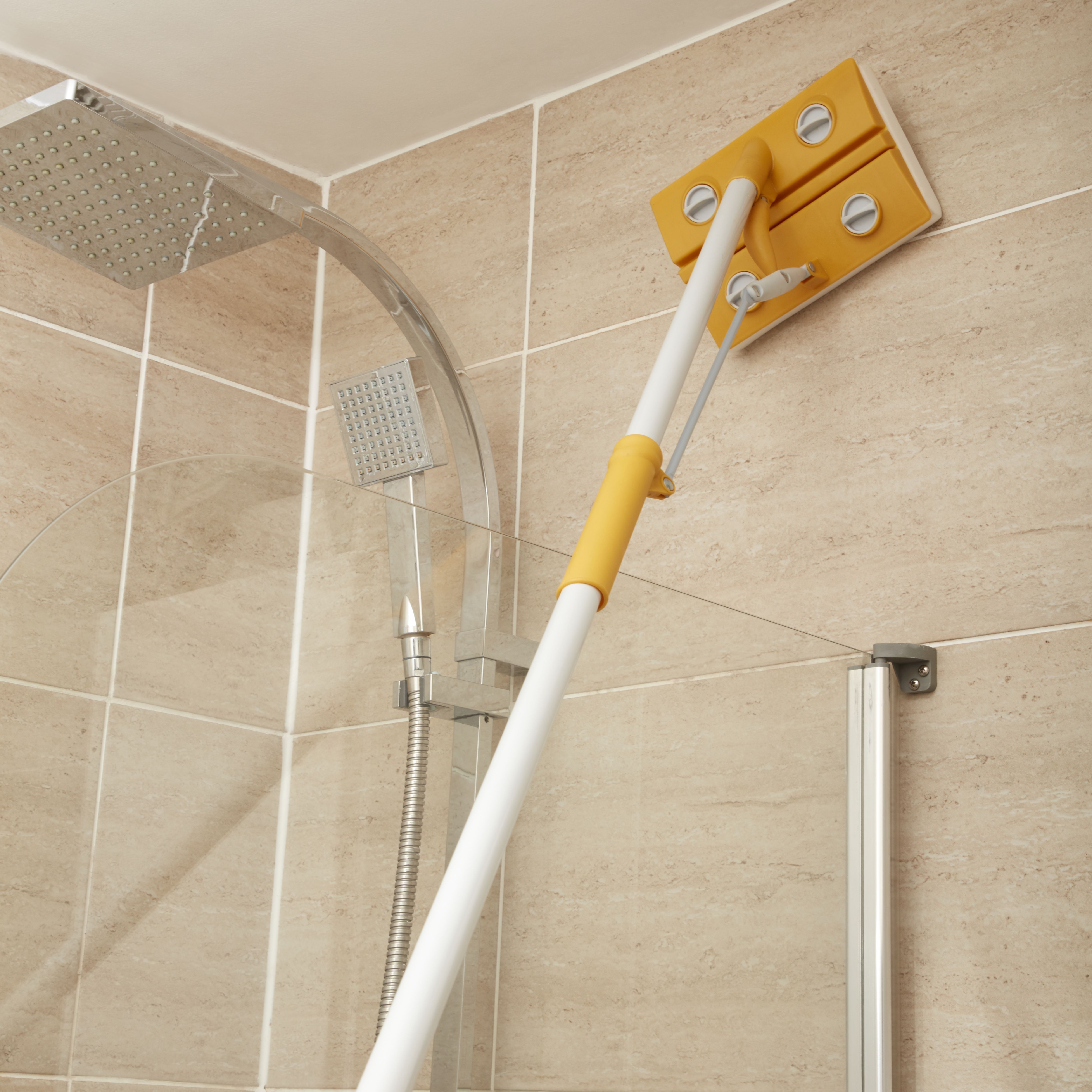 Colour: Grey & yellow Sponge Mop