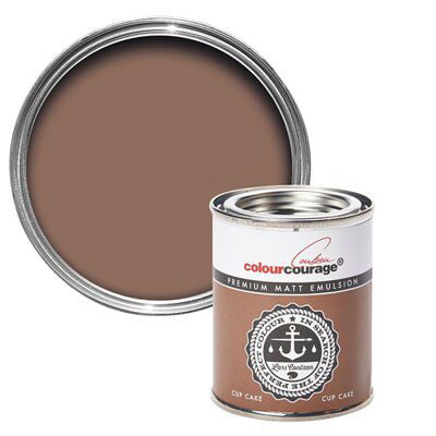 colourcourage Cup cake Matt Emulsion paint, 125ml