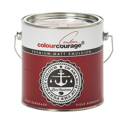 colourcourage Vieux bordeaux Matt Emulsion paint, 2.5L