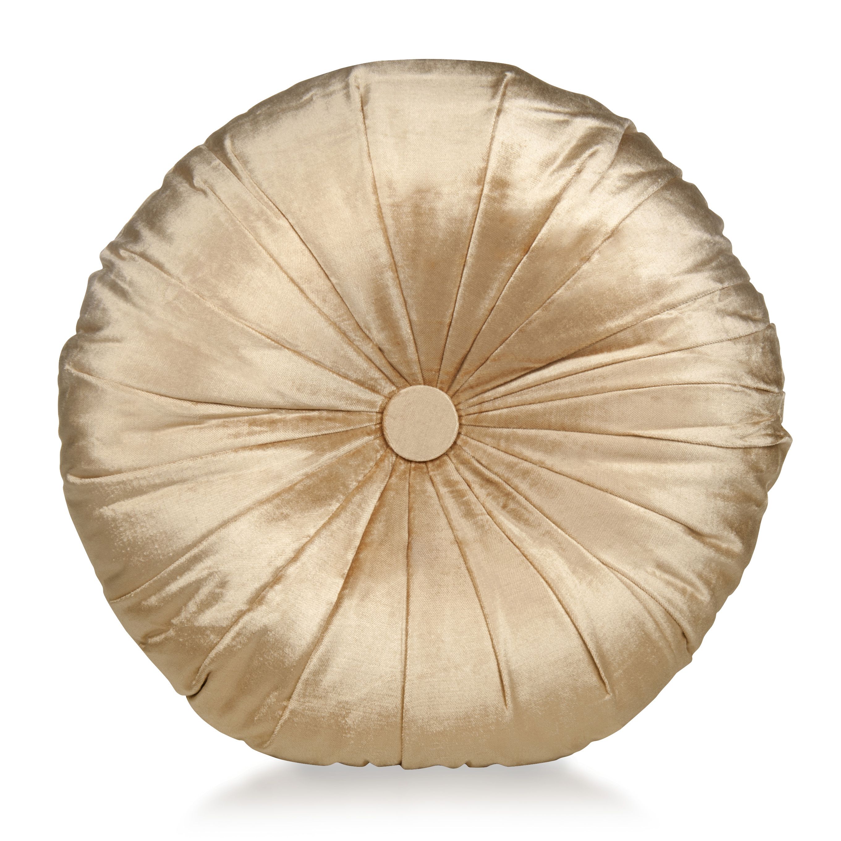Colours Arcadia Plain Champagne Cushion (L)40cm x (W)40cm | DIY at B&Q