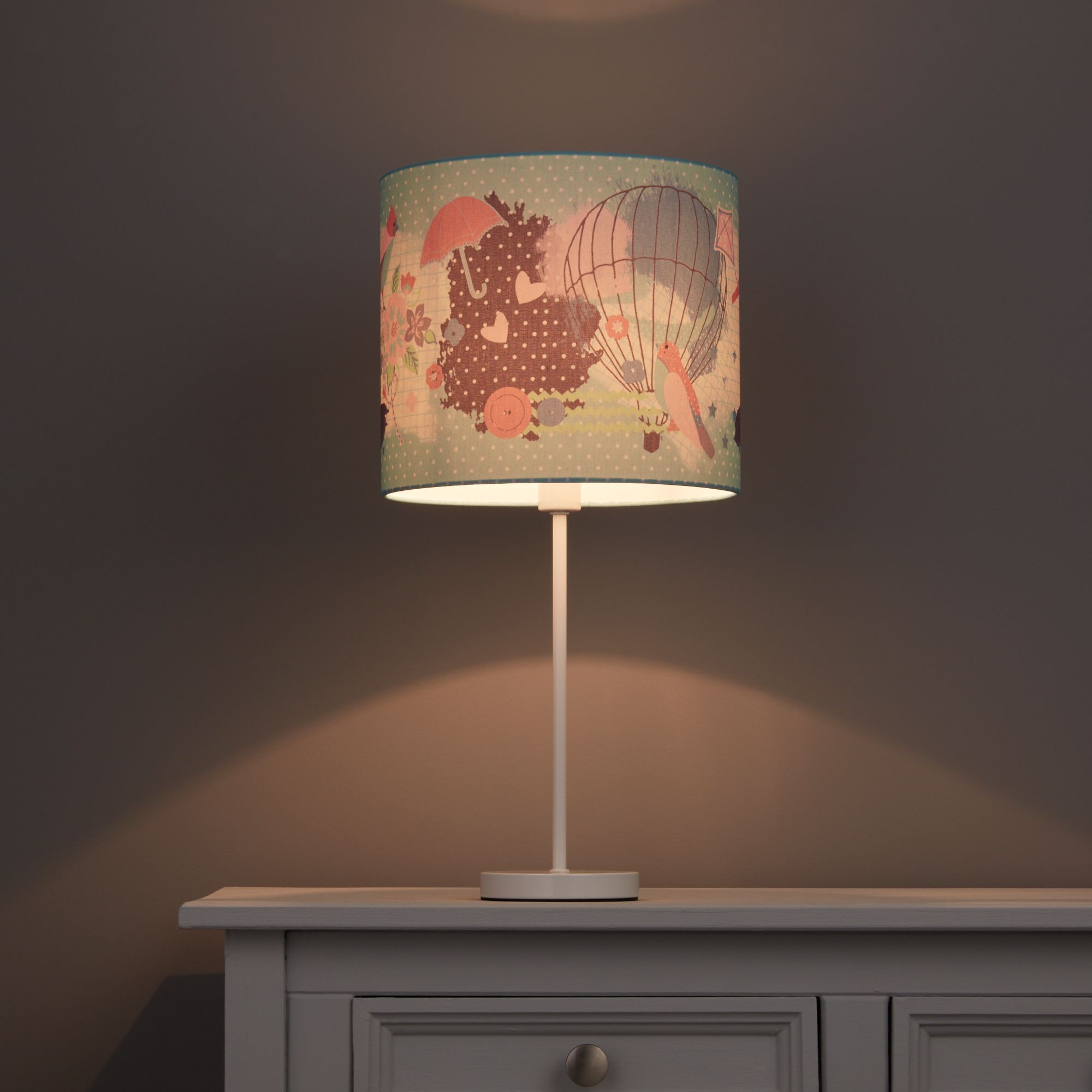 Colours Birds Multicolour Light shade (D)250mm | DIY at B&Q