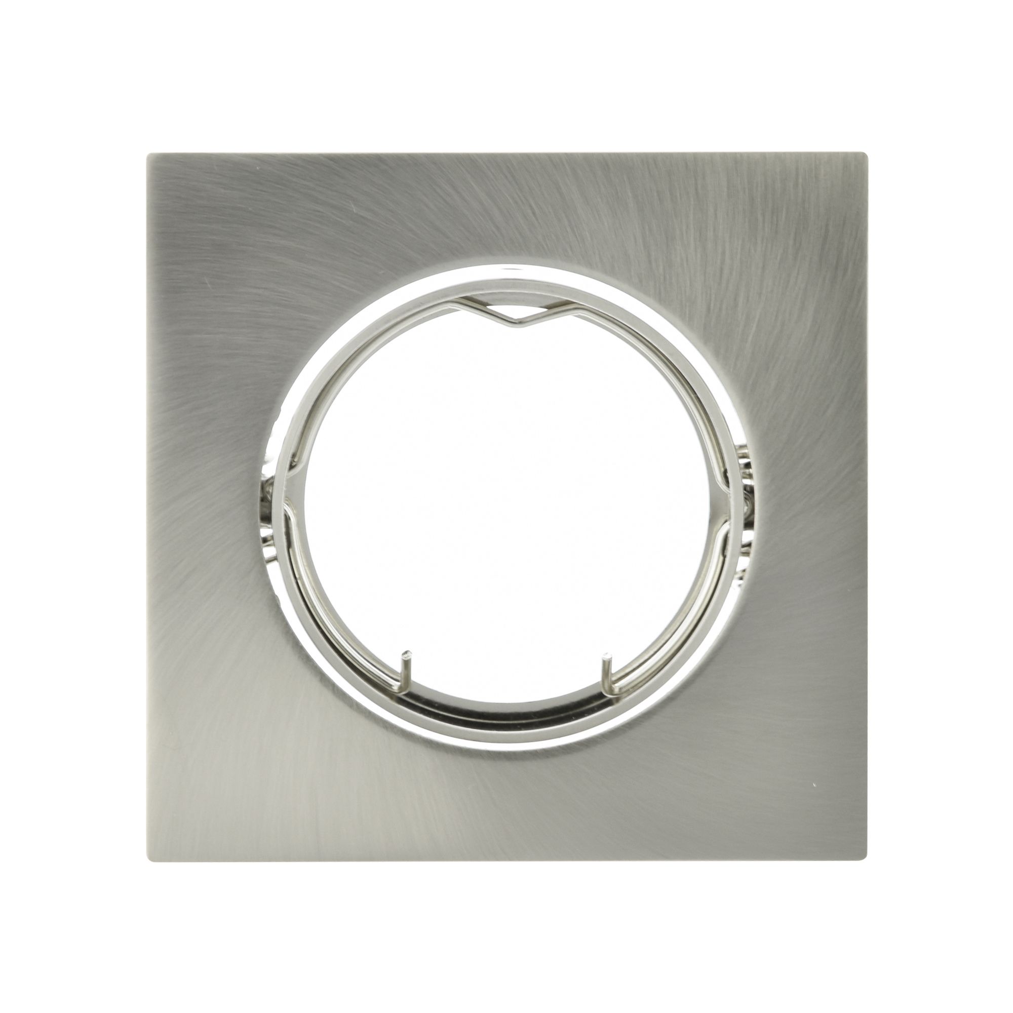 Colours Chrome effect Adjustable Square Downlight bezel at B&Q