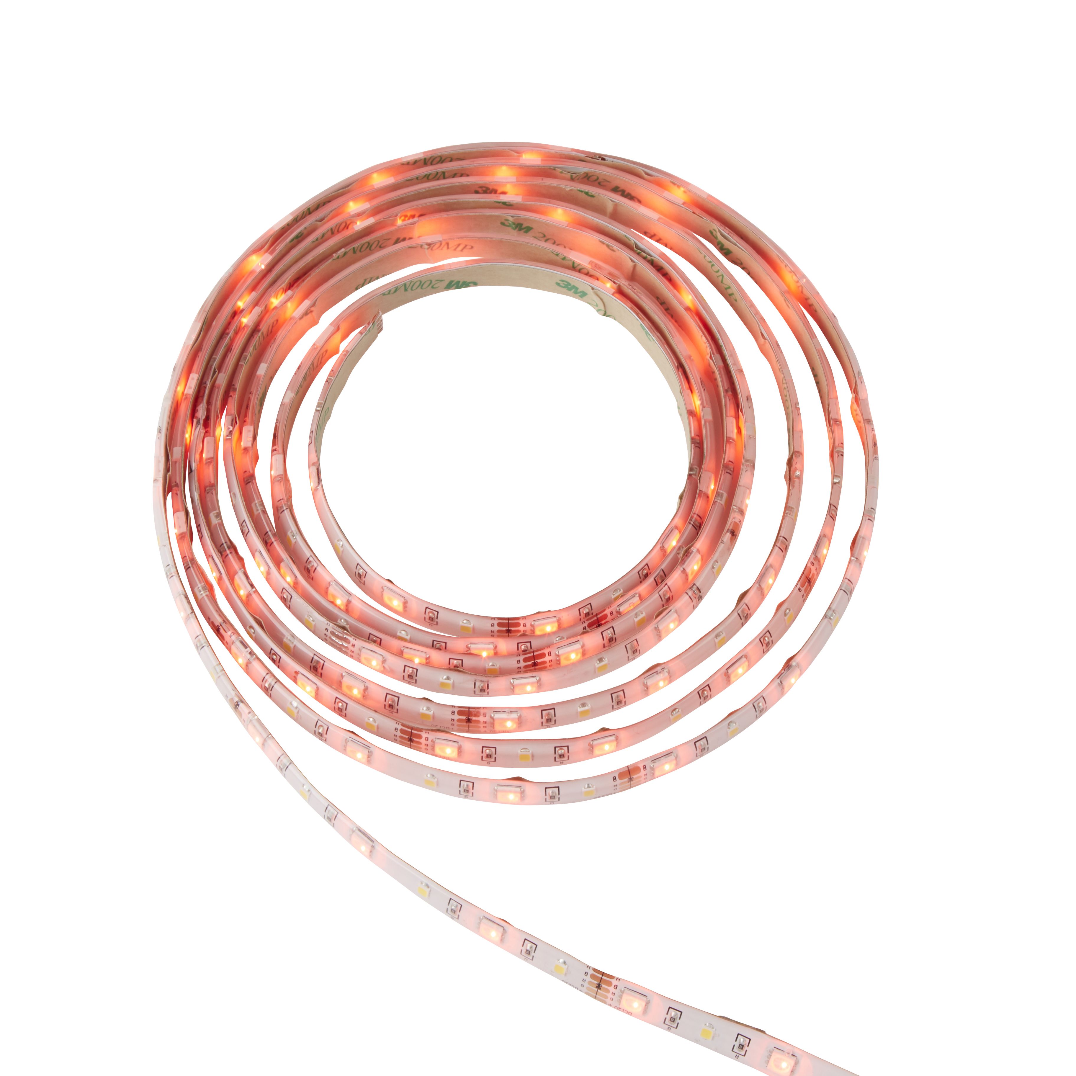 Colours Driggs Mains-powered LED RGB & neutral white Strip light IP20 ...