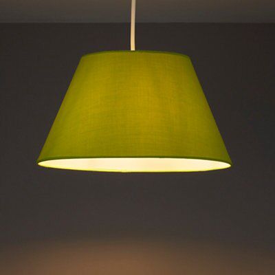 Colours Eos Cress Light shade (D)305mm | DIY at B&Q