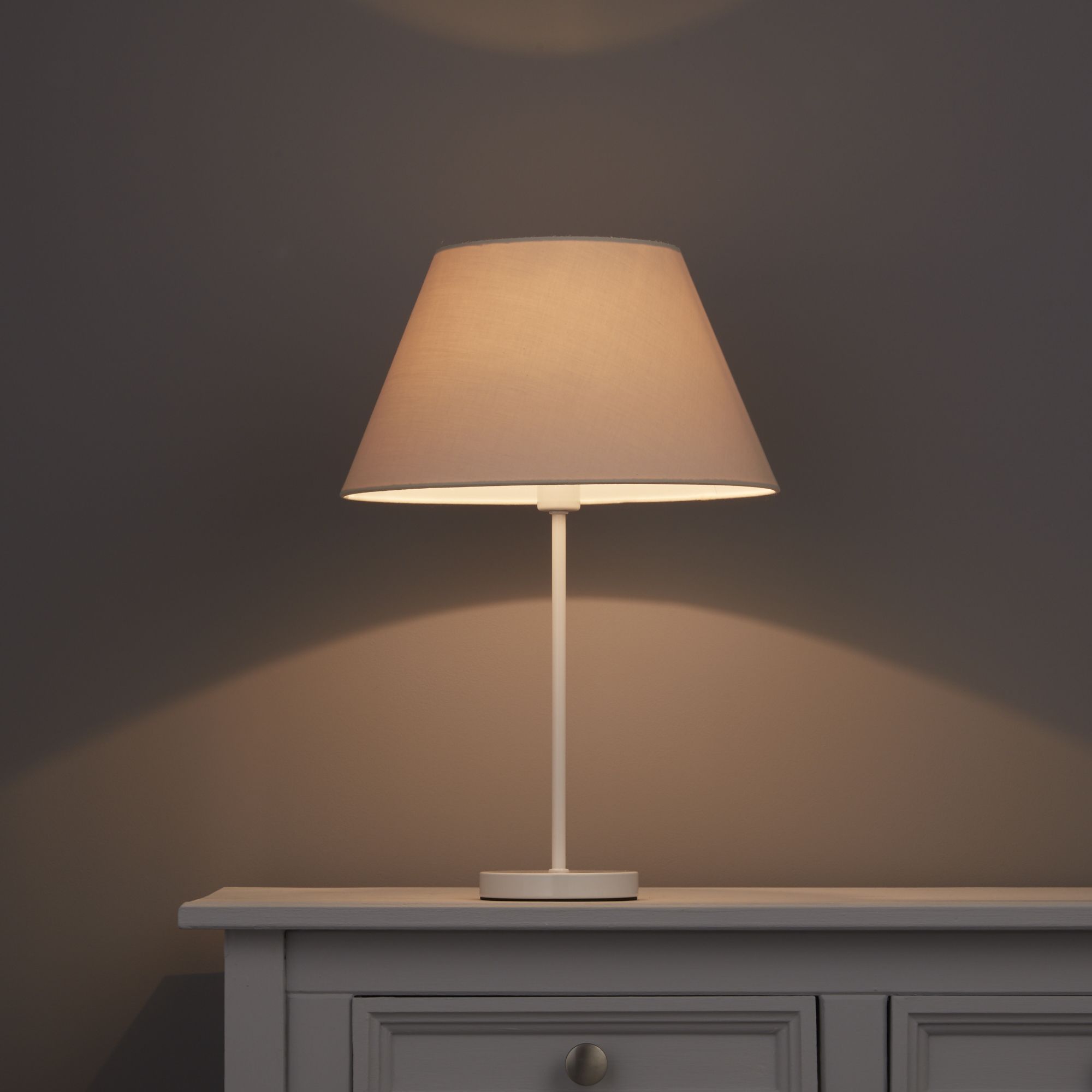 Colours Eos Limestone Light shade (D)30.5cm