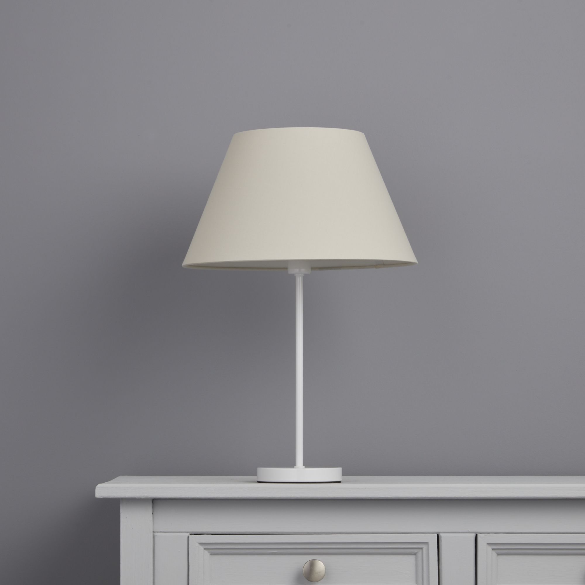 Colours Eos Limestone Light shade (D)30.5cm
