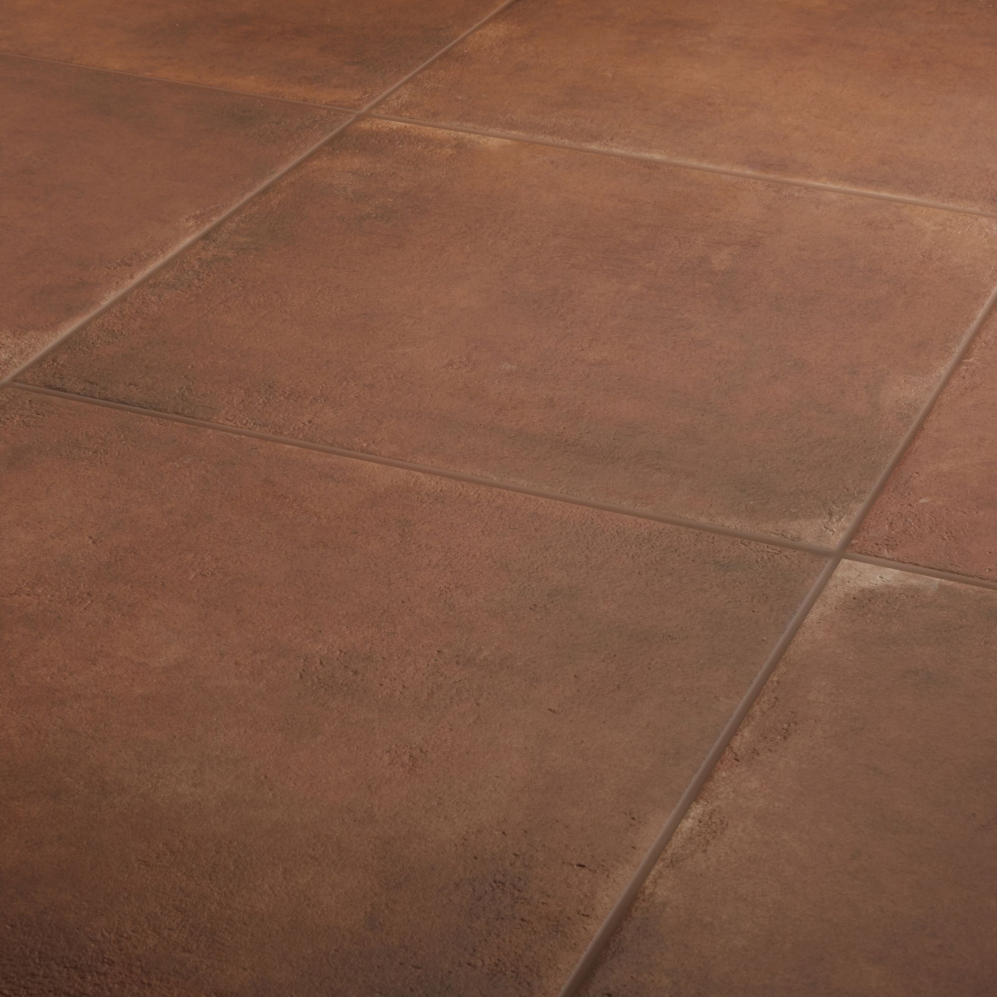 Colours Fornace Red Matt Terracotta effect Porcelain Indoor Wall ...