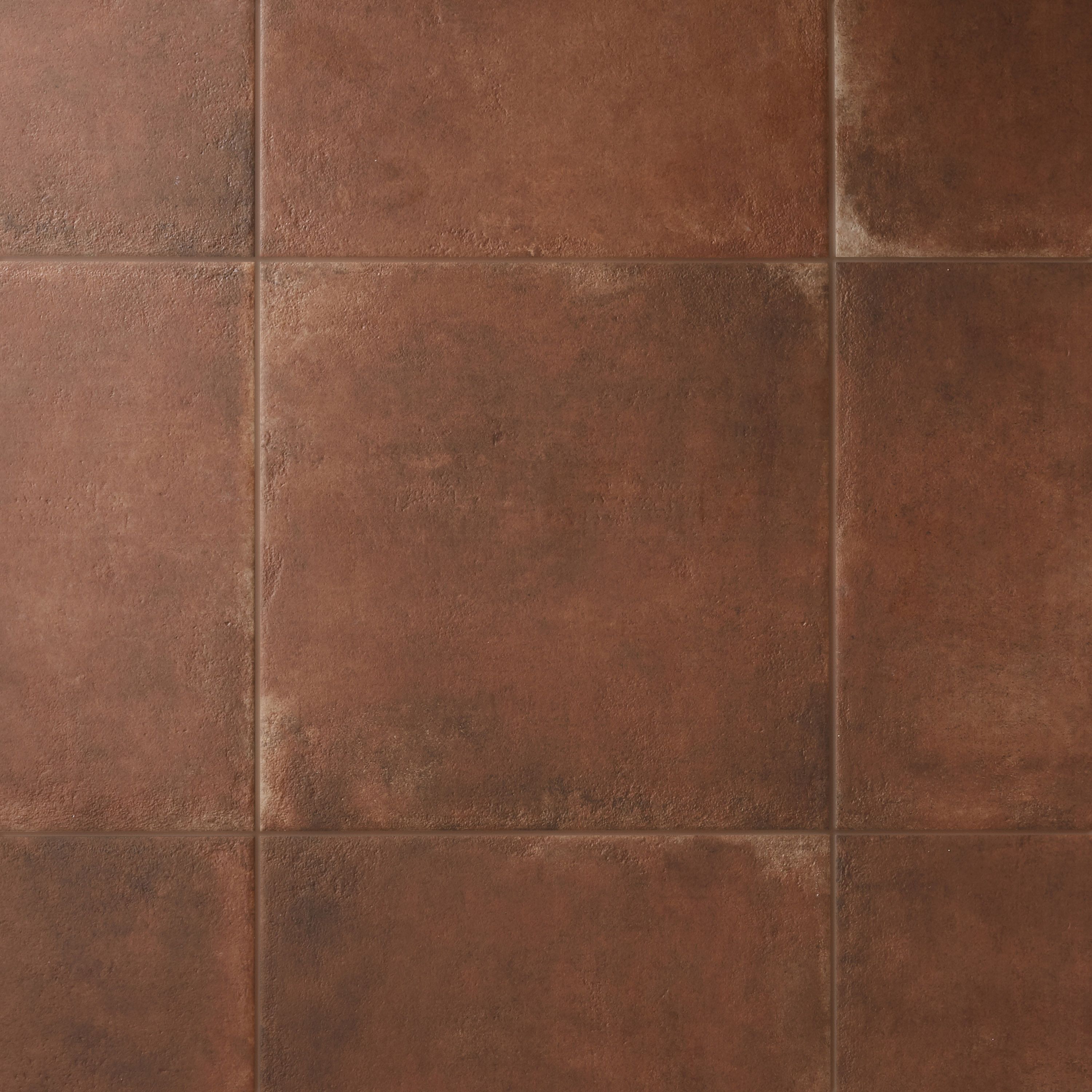 Colours Fornace Terracotta Matt Terracotta effect Porcelain Floor Tile ...