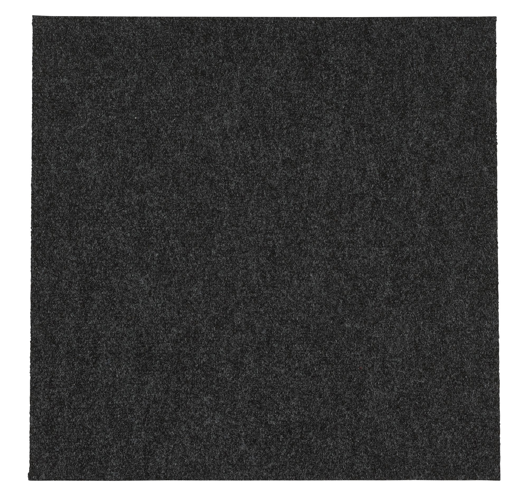 Colours Grey Loop Carpet tile, (L)500mm, Pack of 10 | DIY at B&Q
