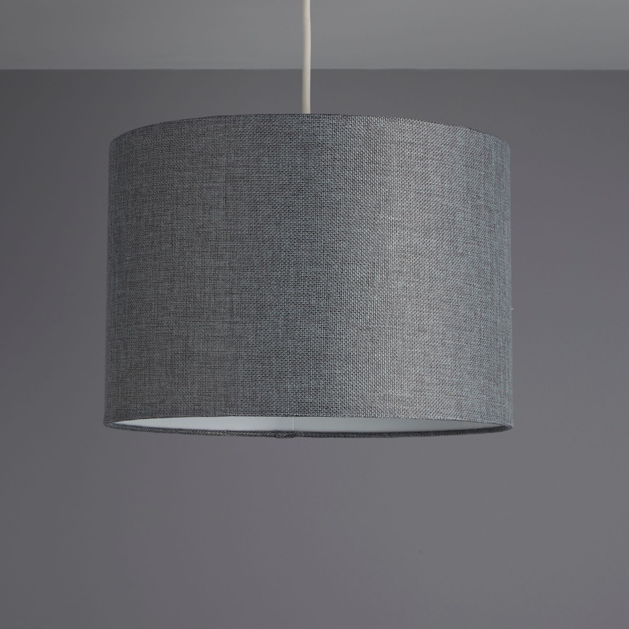 Colours Harstad Steel grey Circular Light shade