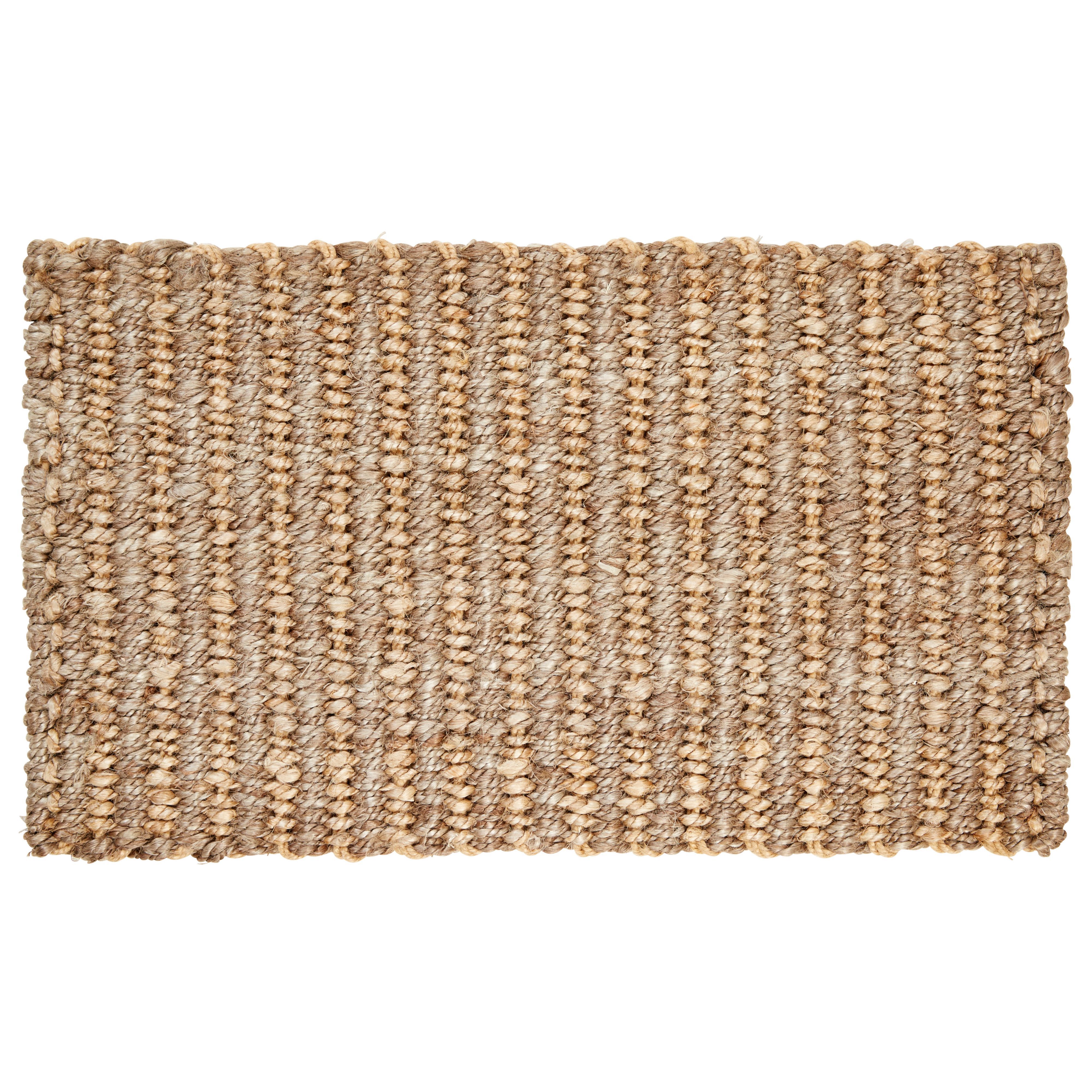 Colours Maxie Natural Rectangular Door mat, 75cm x 45cm