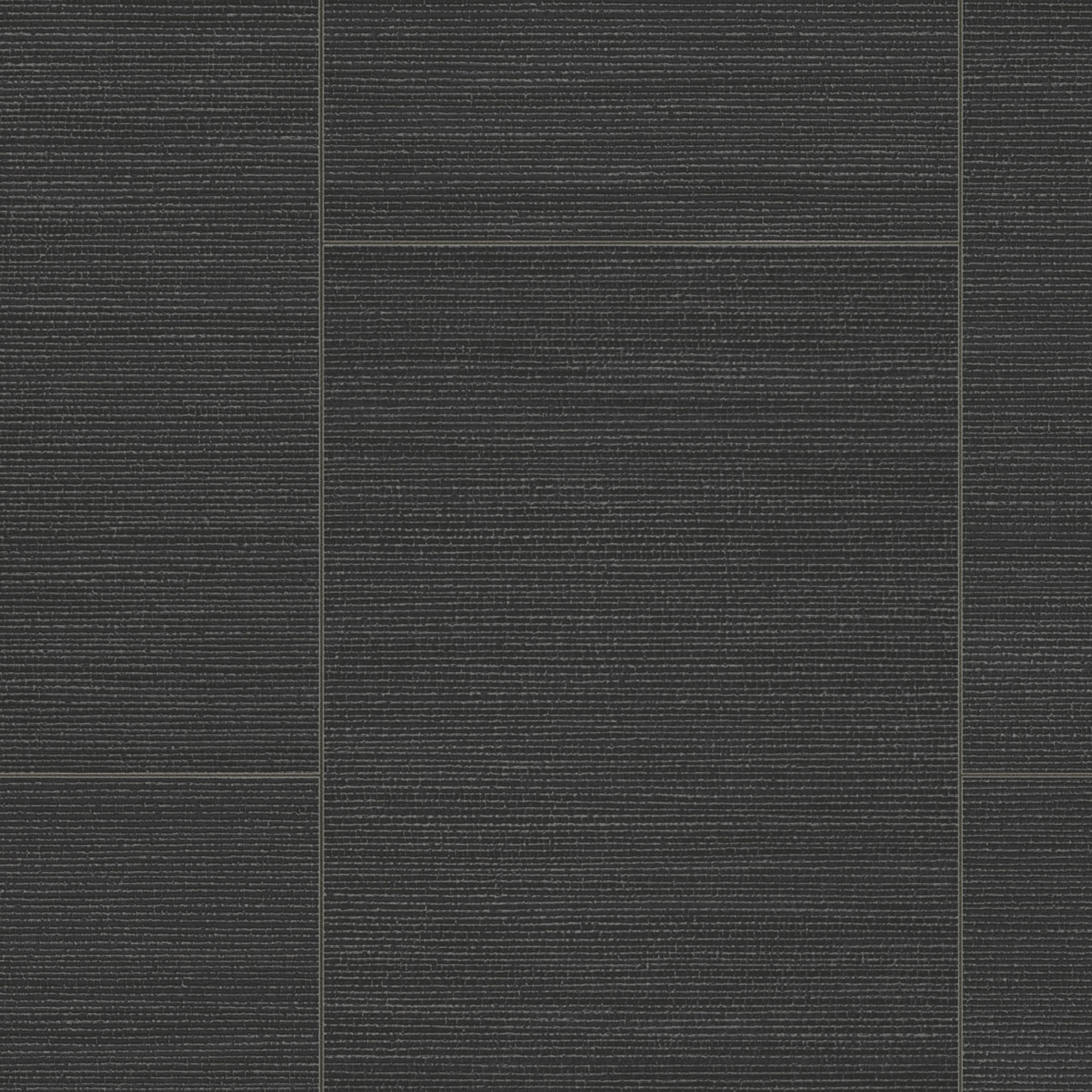 Colours Milazzo Black Tile Slate effect Vinyl flooring | DIY at B&Q