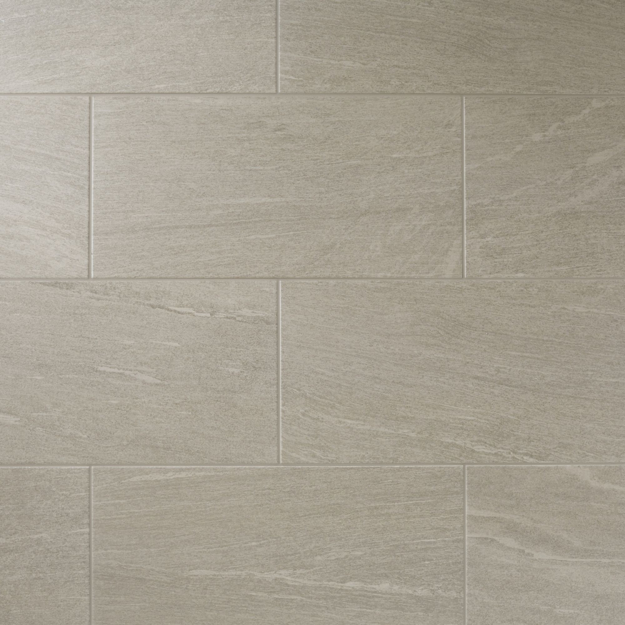 COLOURS NATURAL GREIGE SATIN STONE EFFECT PORCELAIN INDOOR WALL & FLOOR ...