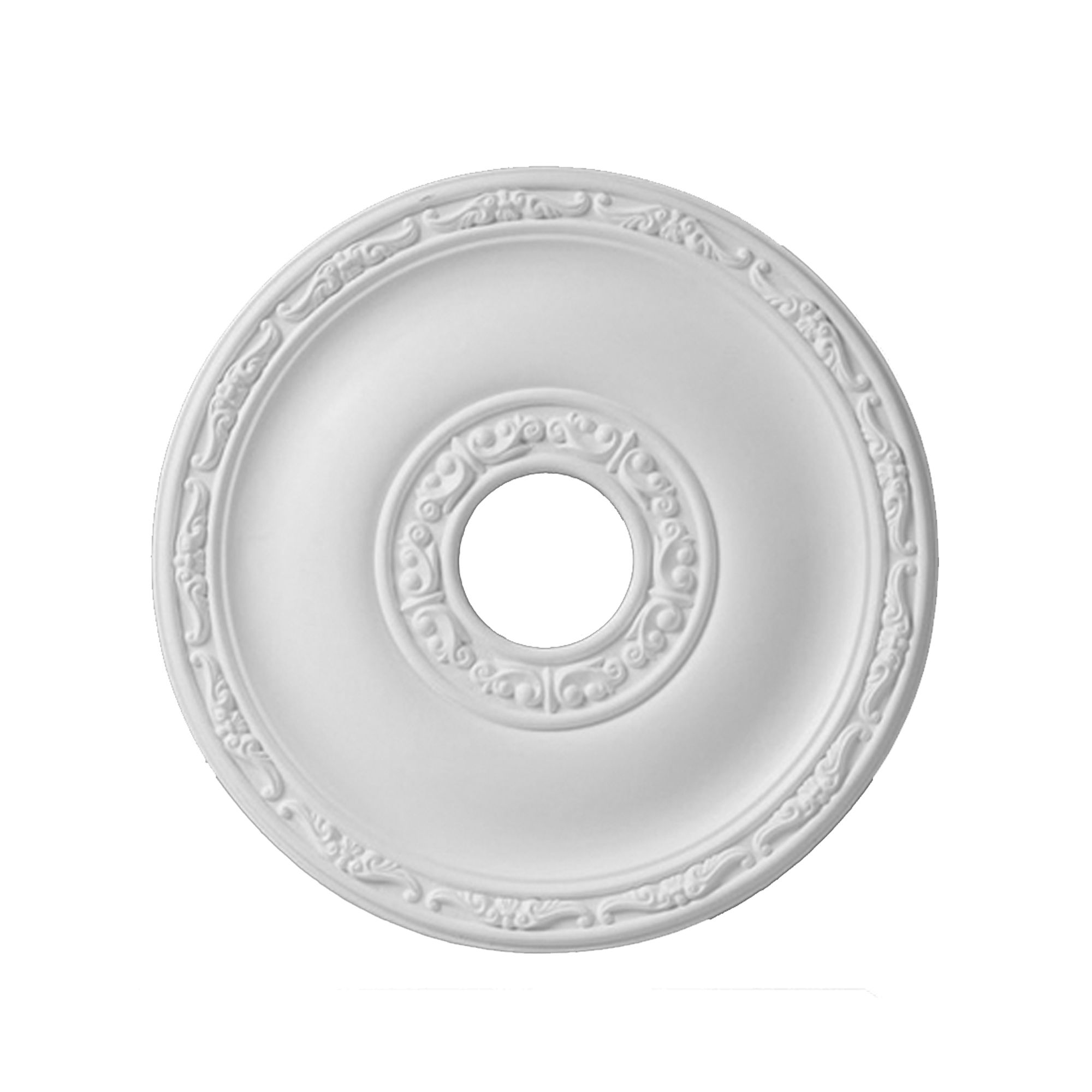 Colours Nayak Traditional Polyurethane Ceiling rose, (Dia)405mm