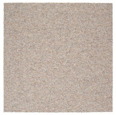 Colours Oatmeal Loop Carpet tile, (L)500mm