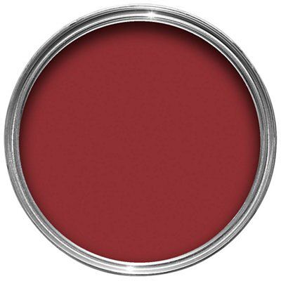 Colours One coat Classic red Gloss Metal & wood paint, 750ml
