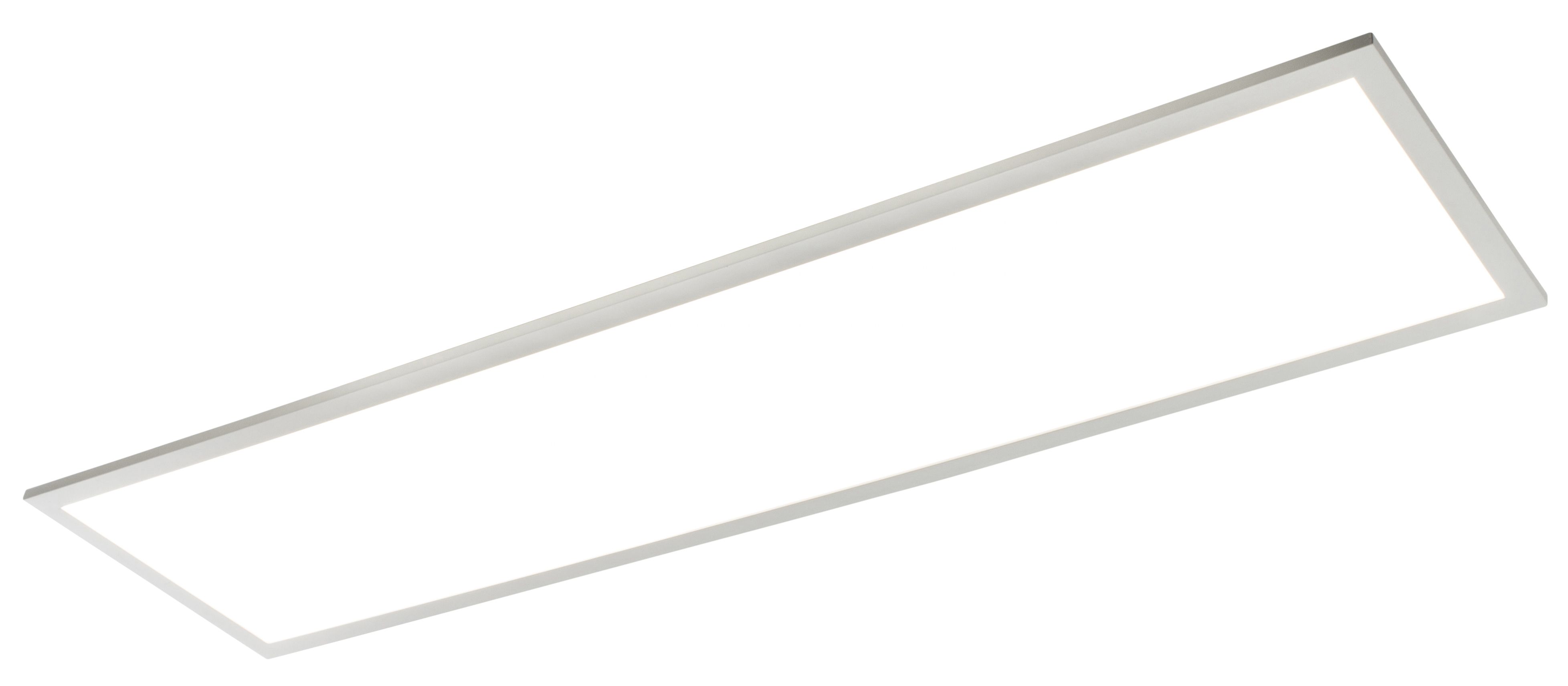 Colours Pictor White Rectangular Neutral white LED Light panel (L)300mm ...