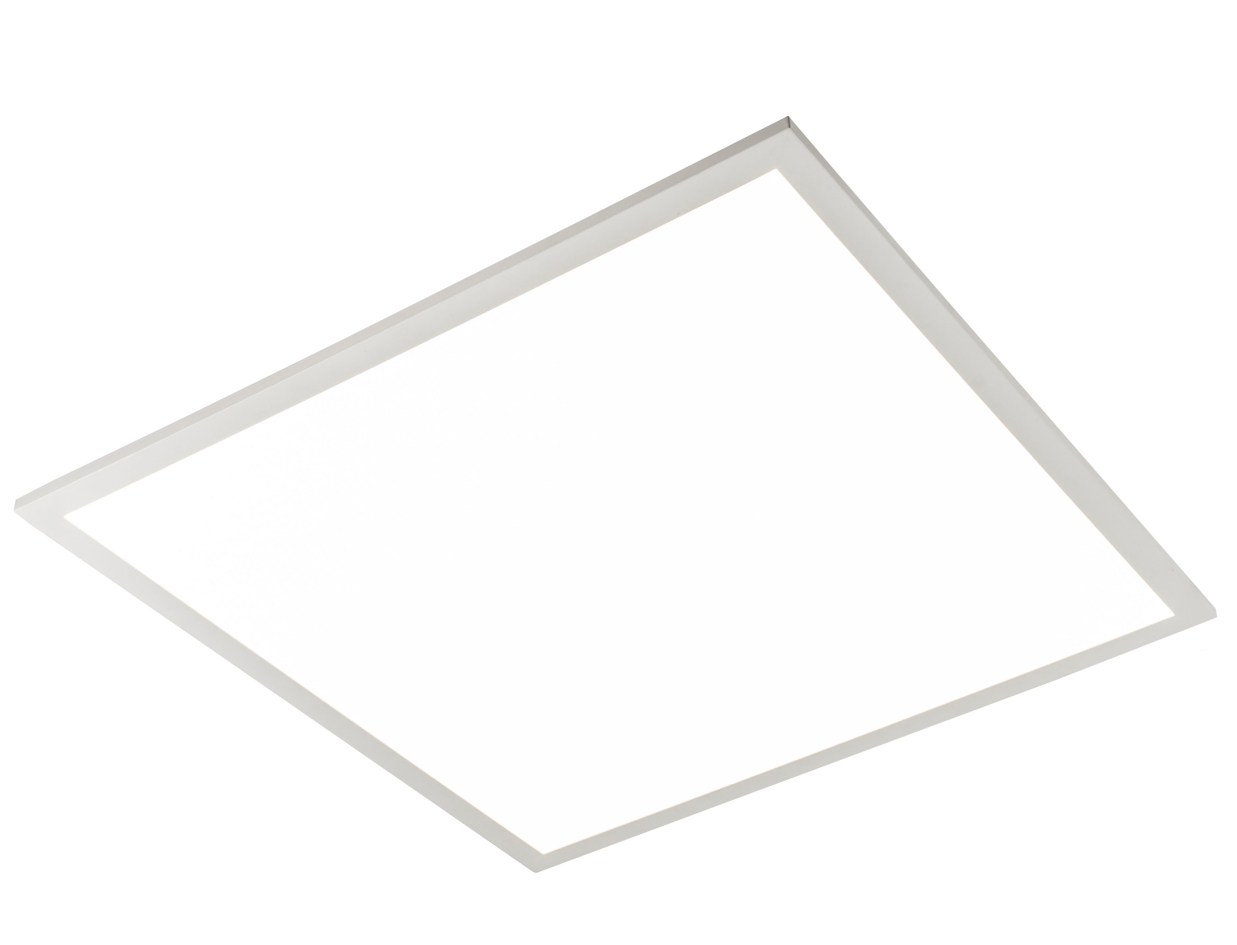 Colours Pictor White Square Neutral white LED Light panel (L)600mm