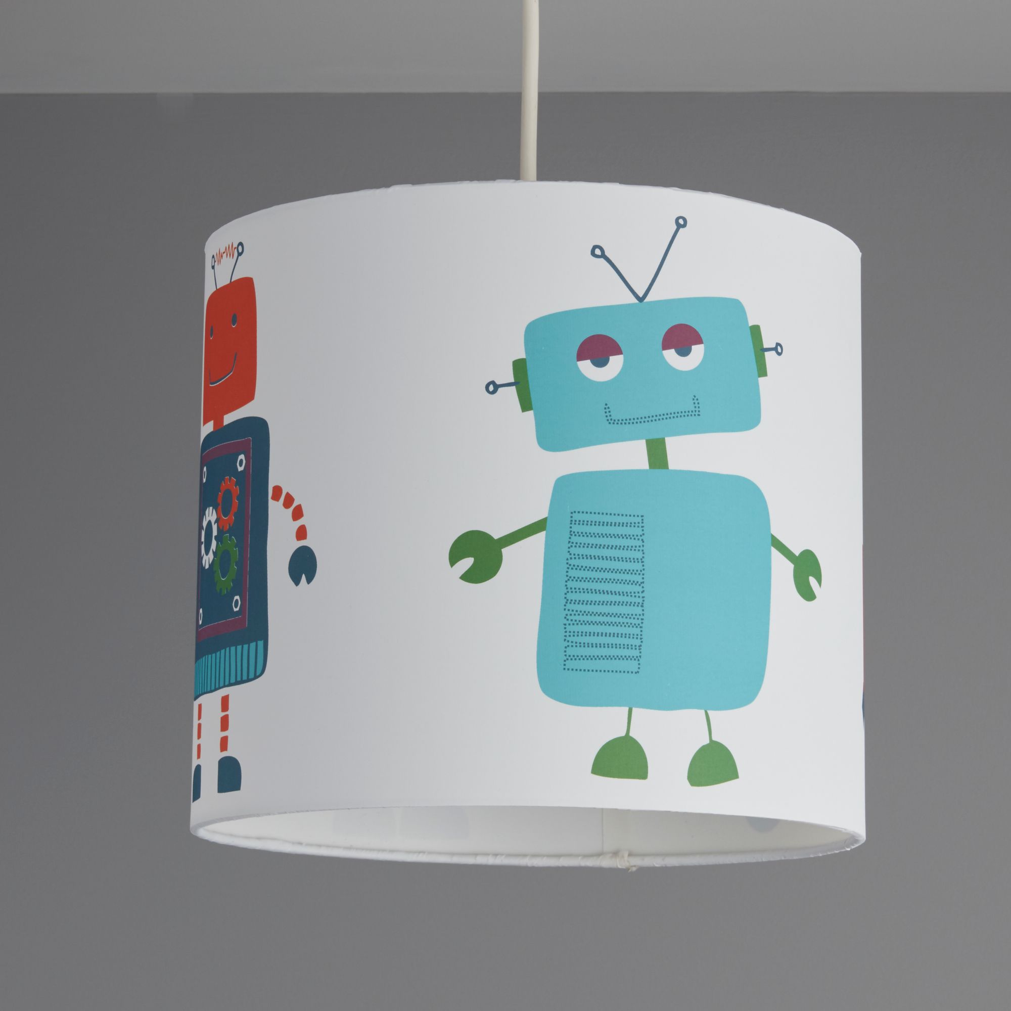 Colours Robots Multicolour Robots Light shade (D)25cm | DIY at B&Q